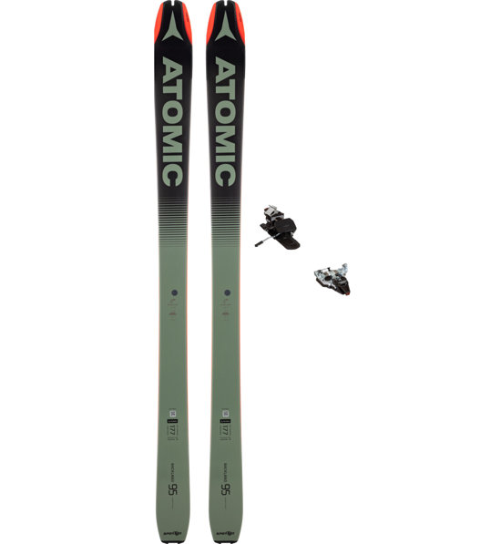 Atomic Set Backland 95 Sportler Edition: Ski + Bindung | Sportler.com