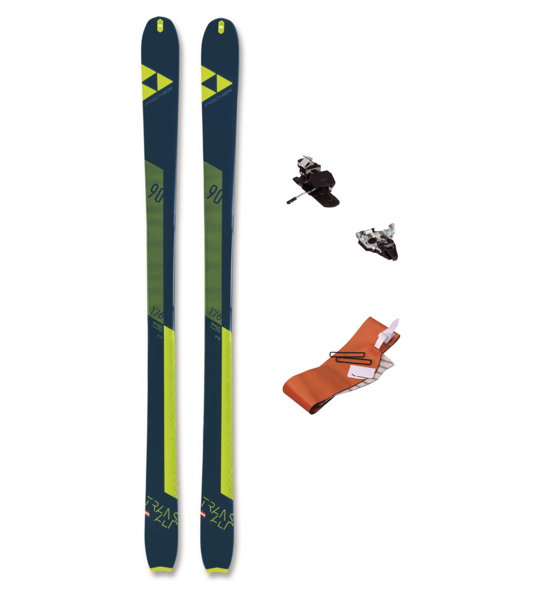 Fischer Set Transalp 90 Carbon: Tourenski+Bindung+Felle | Sportler.com