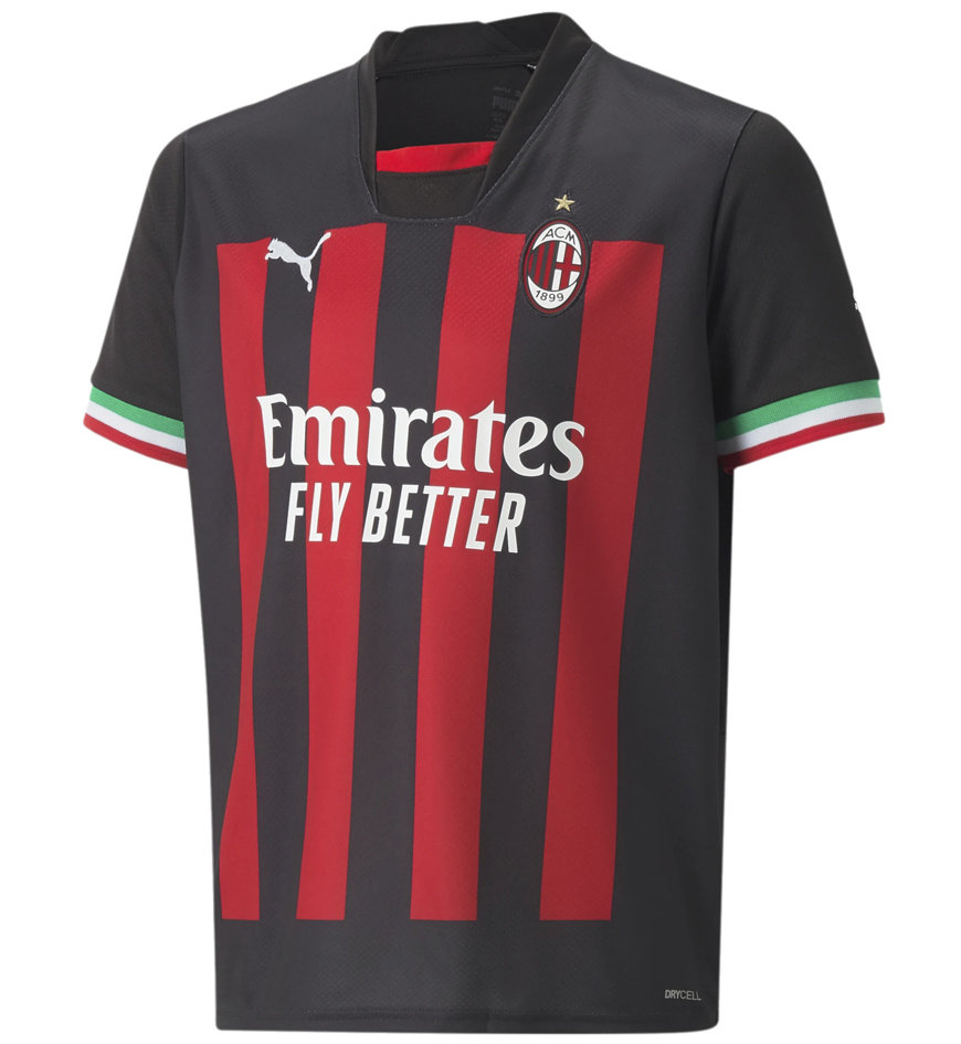 Puma AC Milan 22/23 Home Jr - maglia calcio - bambino | Sportler.com